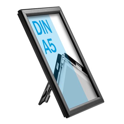 noir Cadre clic-clac A5 Opti Frame | SPRINTIS